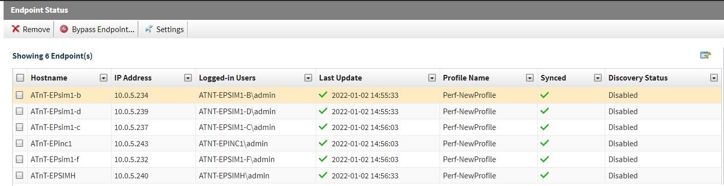 First stage - Ramp up