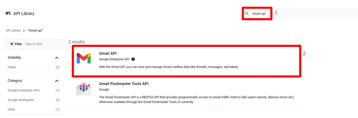 Create OAuth2 Credentials
